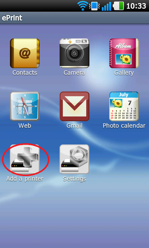 In ấn hình ảnh trực tiếp từ Iphone, Ipad, Ipod bằng máy in OKI